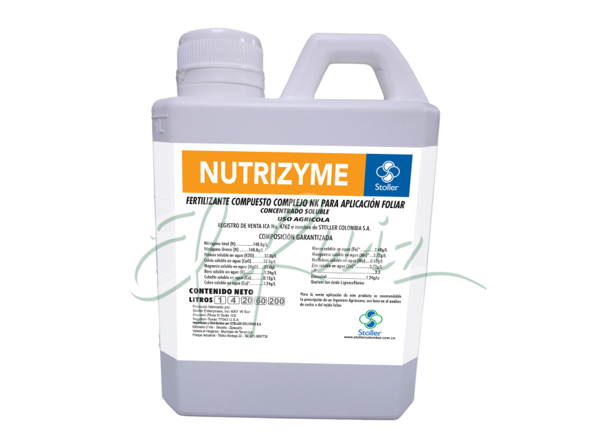 NUTRIZYME X LT – Almacen y distribuciones agricolas el ruiz s.a